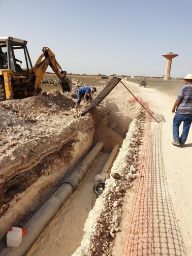 Construction d'un réservoir Surelevé 500 m3 Tlat Loulad - RADEEC